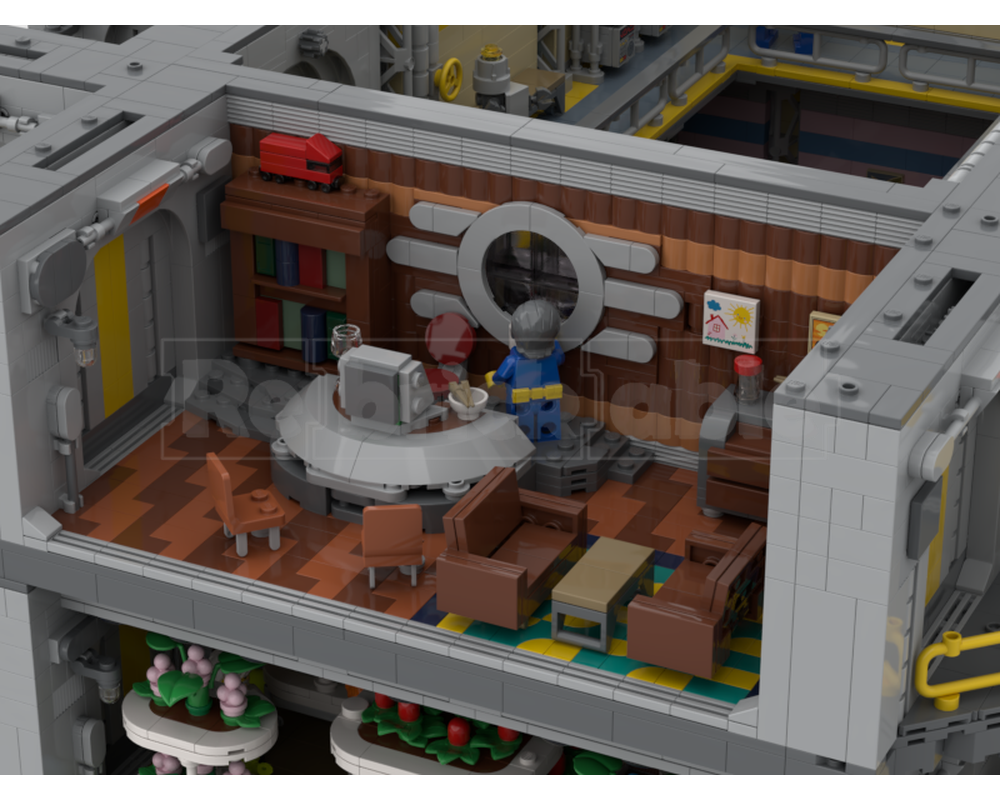 LEGO MOC-220210 Fallout 4 - Vault 81 Overseer’s Office by AKIRA5000gold ...