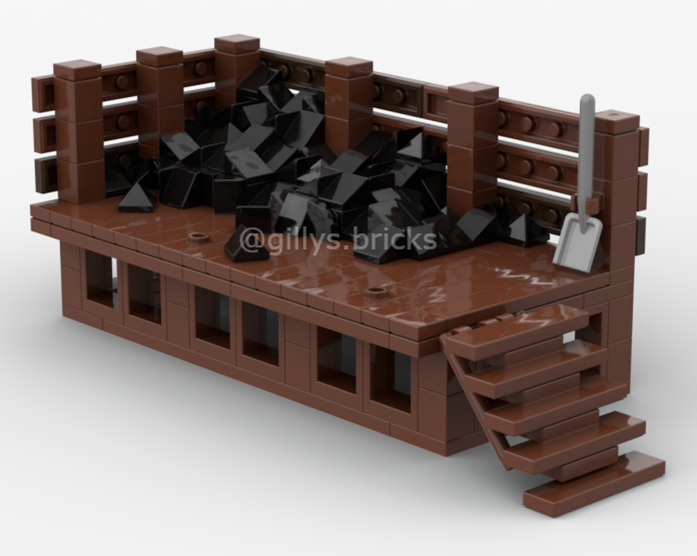 LEGO MOC Coal Stage by gillys.bricks | Rebrickable - Build with LEGO