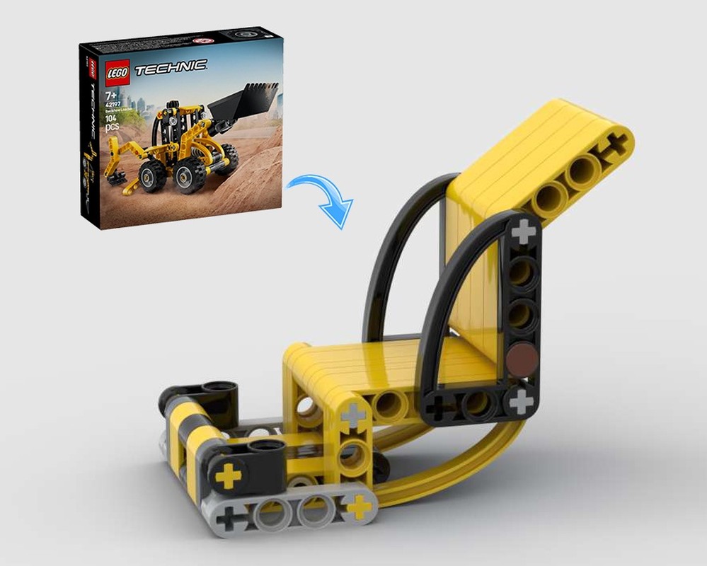 LEGO MOC Rocking Chair 42197 Alternative by ErikGS | Rebrickable ...