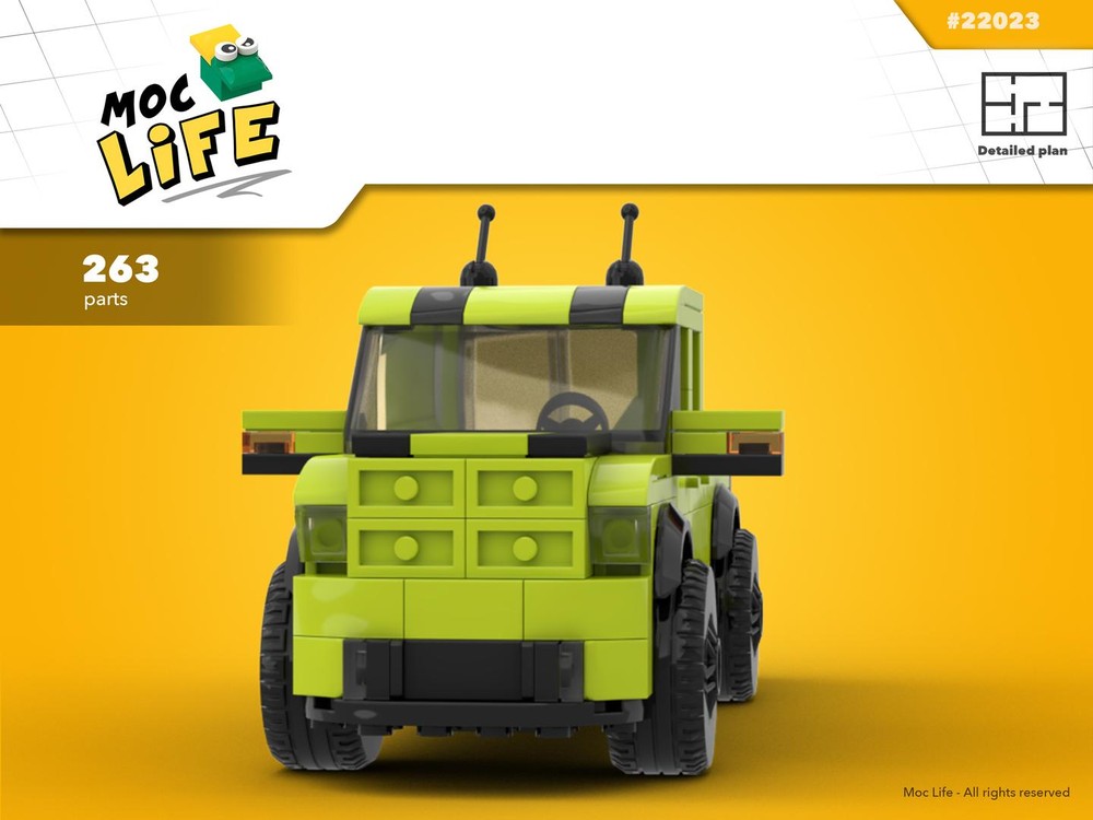 Lego Moc Ram 1500 Sublime Edition By Moclife Rebrickable Build With
