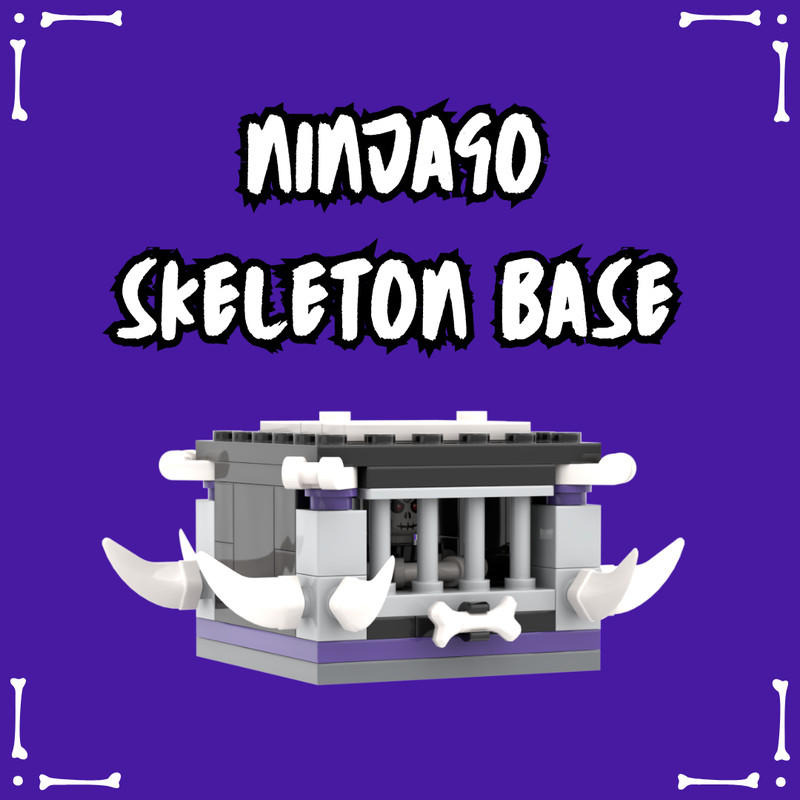 LEGO MOC NINJAGO SKELETON - BRICKHEADZ BASE by Pepestudss | Rebrickable ...