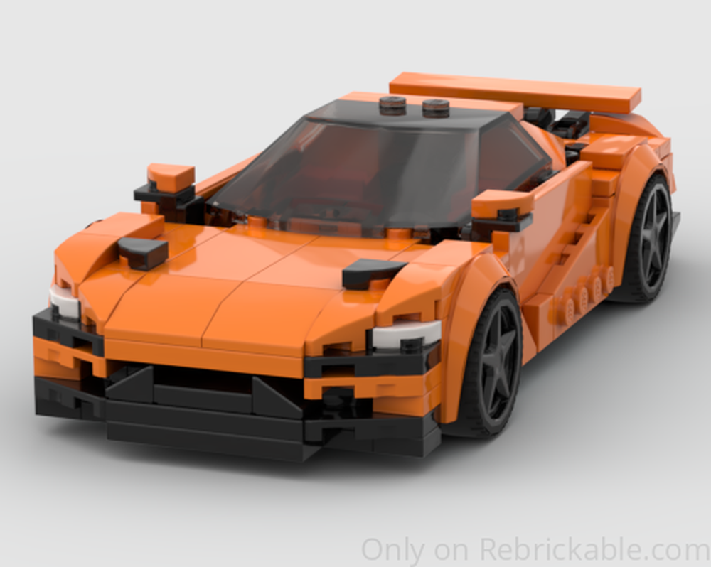 LEGO MOC Mclaren 720s by speed bricks | Rebrickable - Build with LEGO
