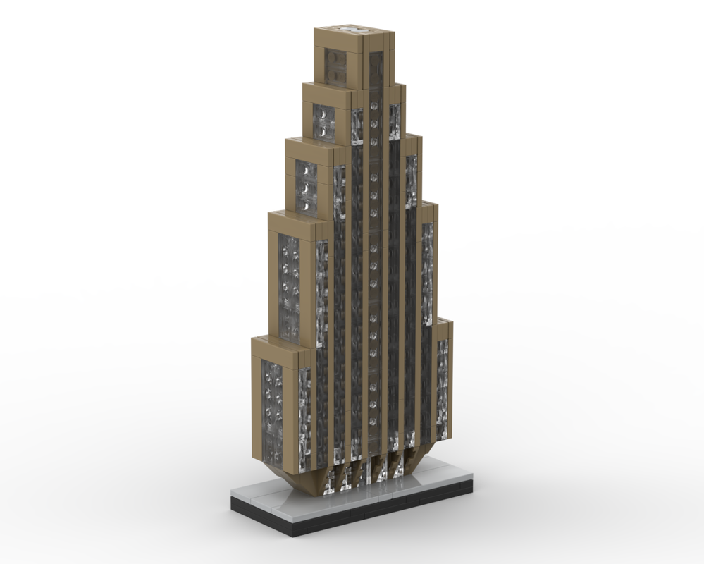 LEGO MOC 1:2000 270 Park Avenue (JP Morgan Chase World Headquarters) by ...