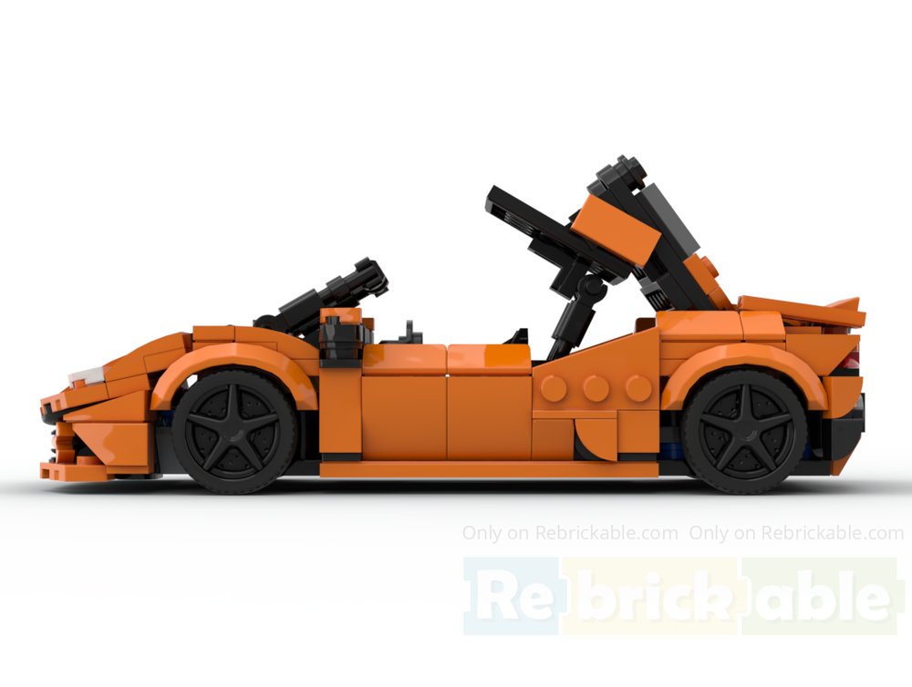 LEGO MOC Lamborghini Huarcan EVO Spyder by XYS_MOC | Rebrickable - Build with LEGO