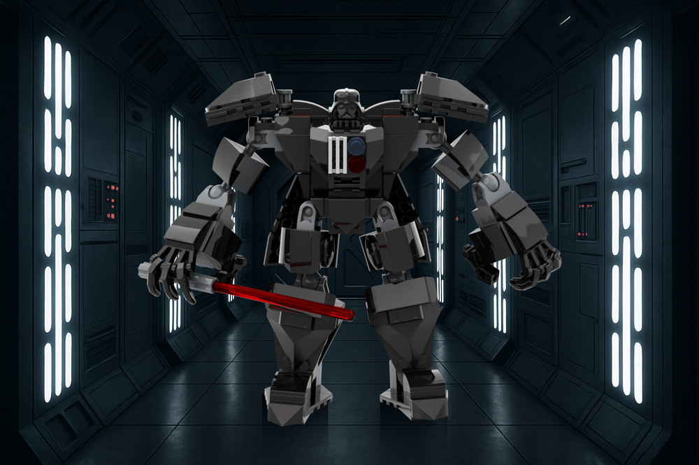 LEGO MOC Darth Mech by Tartan Bricks | Rebrickable - Build with LEGO