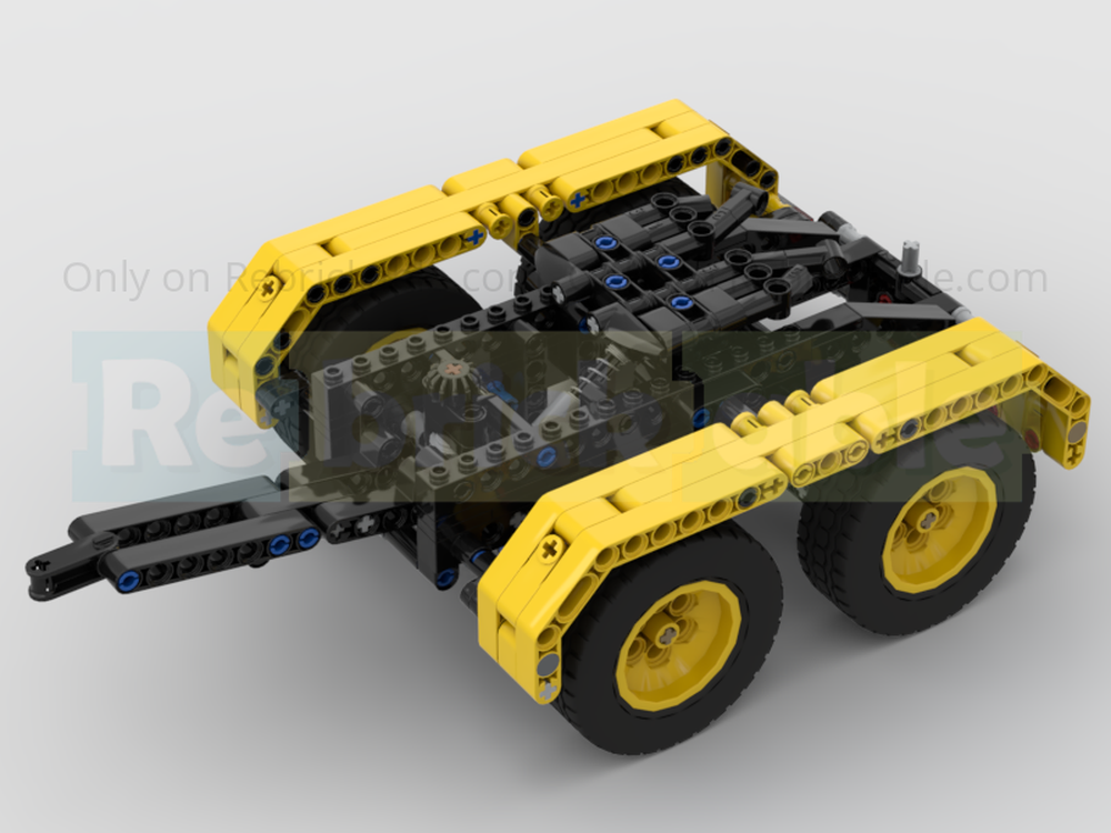 LEGO MOC Tandem Dolly Arocs Scale by TECHNICer83 | Rebrickable - Build ...