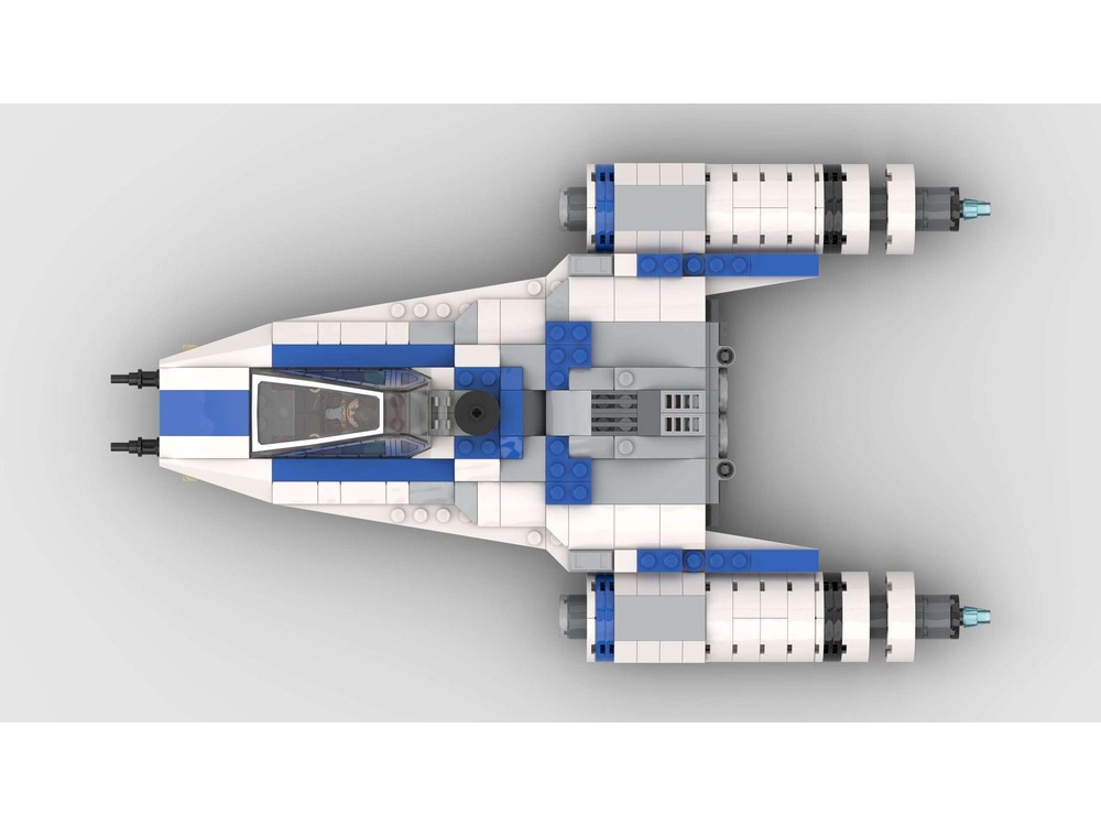 LEGO MOC Captain Rex's 501st Y Wing Starfighter - Alternate Build Of ...