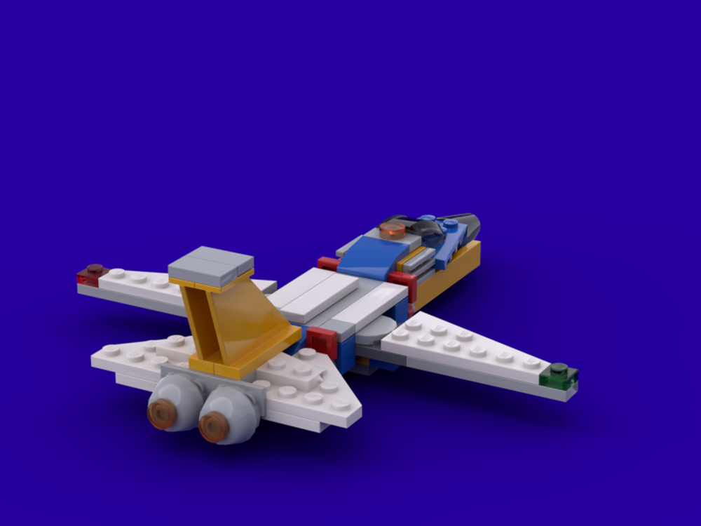 LEGO MOC-220257 avion de chasse by mes-brique-et-moi | Rebrickable ...