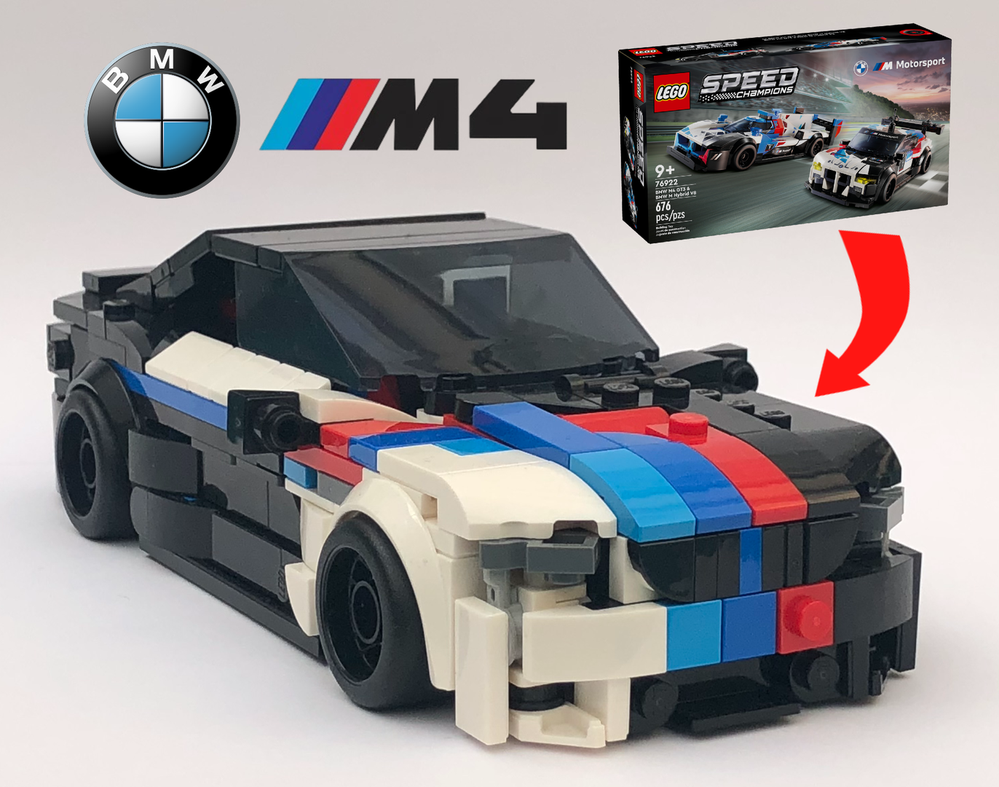 LEGO MOC 76922 BMW M4 F82 [Opening Bonnet and Trunk!] by ...