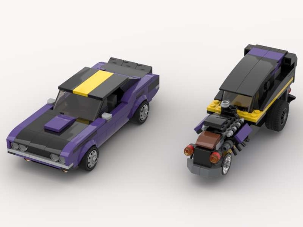 LEGO MOC Set 76904 Modification Challenger & Dragster to Roadster by ...