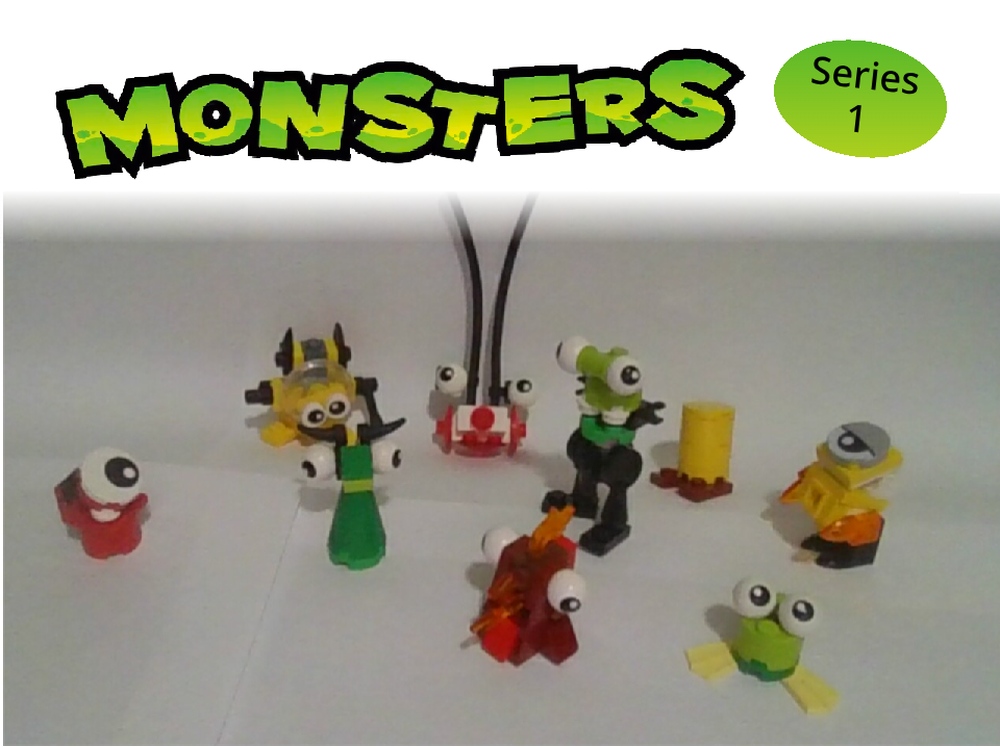 LEGO MOC Hungry Monsters: Series 1 by Willzerba2 | Rebrickable - Build with LEGO