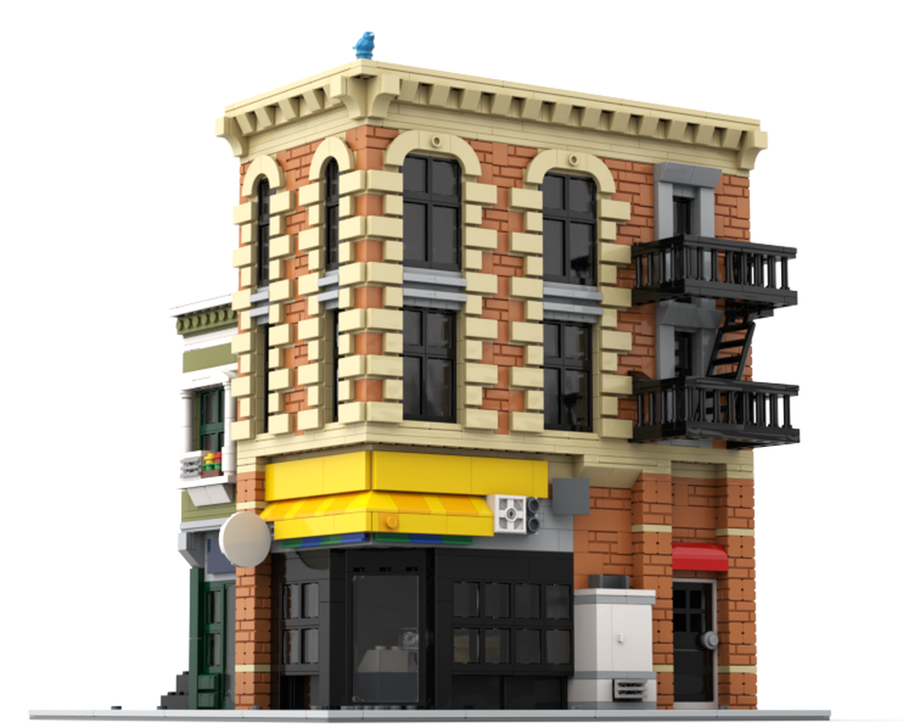 LEGO MOC corner deli grocery by ZealotLego | Rebrickable - Build with LEGO