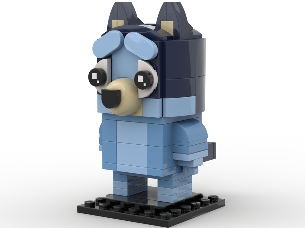 LEGO MOC-220312 Bluey by CipherInTheSnow | Rebrickable - Build with LEGO