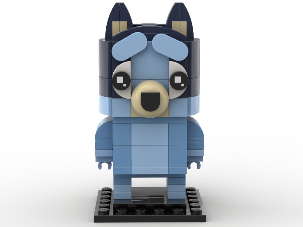 LEGO MOC-220312 Bluey by CipherInTheSnow | Rebrickable - Build with LEGO
