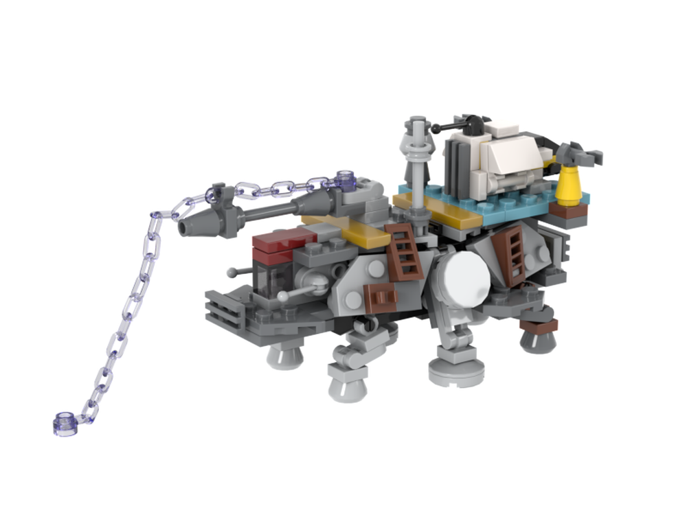 LEGO MOC Captain Rex's AT-TE by RidgedBrick | Rebrickable - Build with LEGO