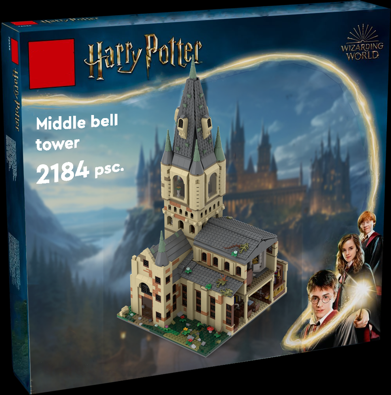 LEGO MOC Middle bell tower by Polokot | Rebrickable - Build with LEGO