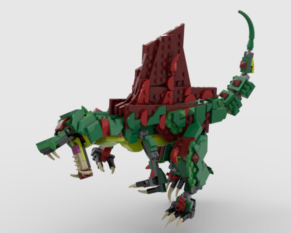 LEGO MOC Spinosaurus by AL123 | Rebrickable - Build with LEGO