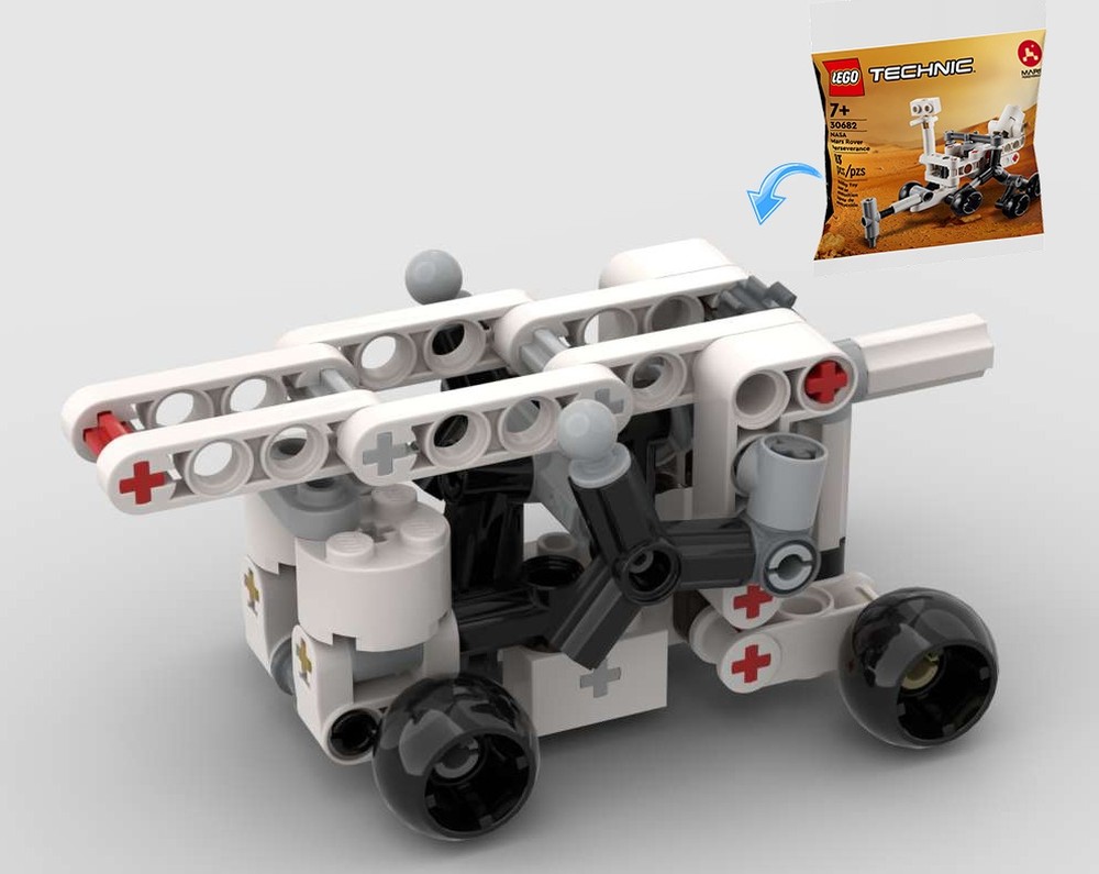 LEGO MOC LEGO Technic Fire Engine 30682 Alternate Build by ErikGS ...