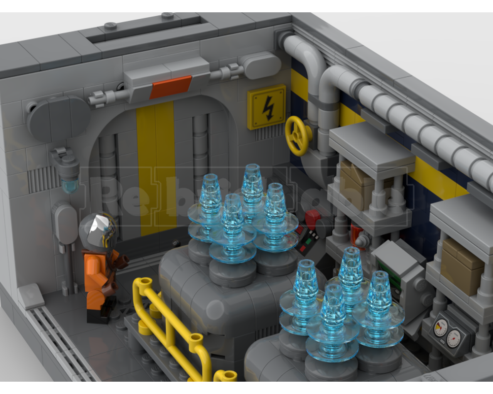 LEGO MOC Fallout Vault 81 Generator Room by AKIRA5000gold | Rebrickable ...