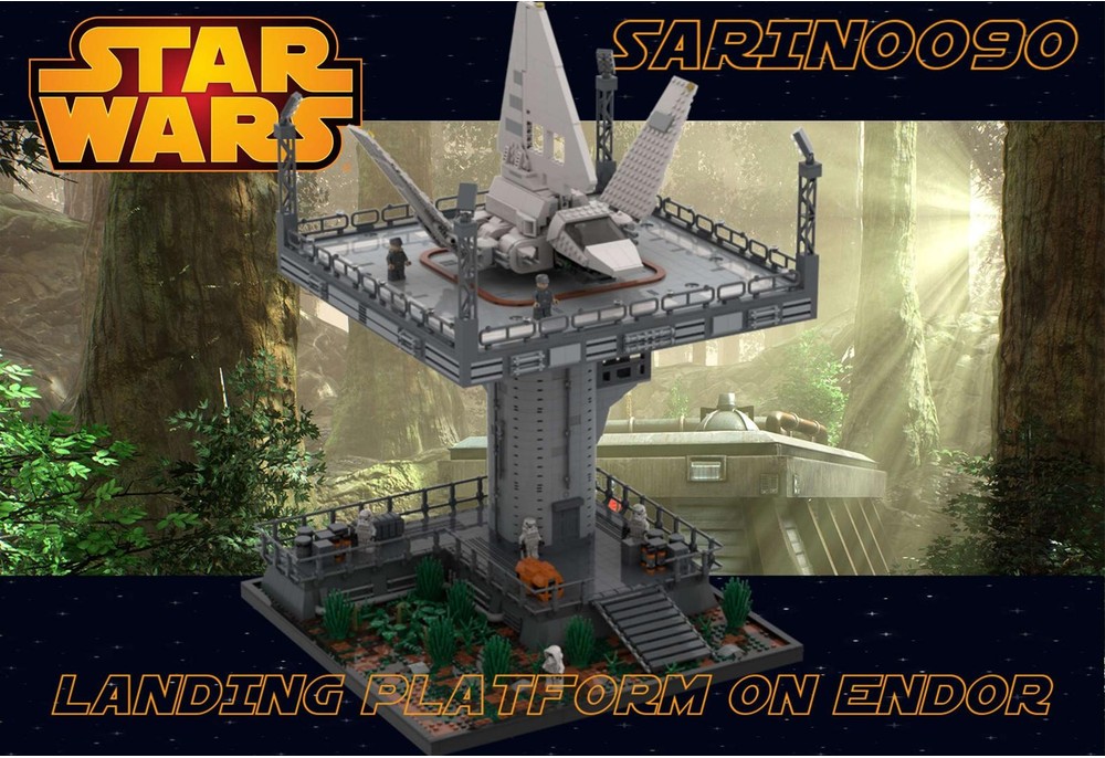 LEGO MOC SW - Landing Platform on Endor by Sarinoo90 | Rebrickable ...