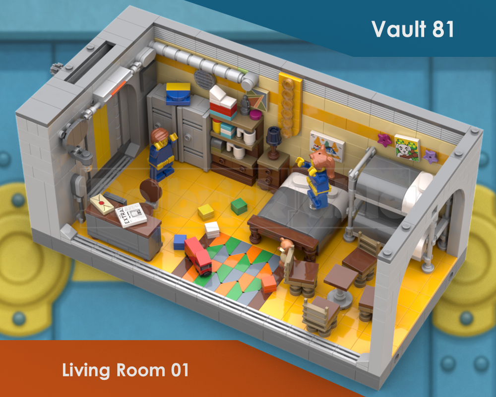 LEGO MOC-220365 Fallout 4 - Vault 81 Family Dorm by AKIRA5000gold ...
