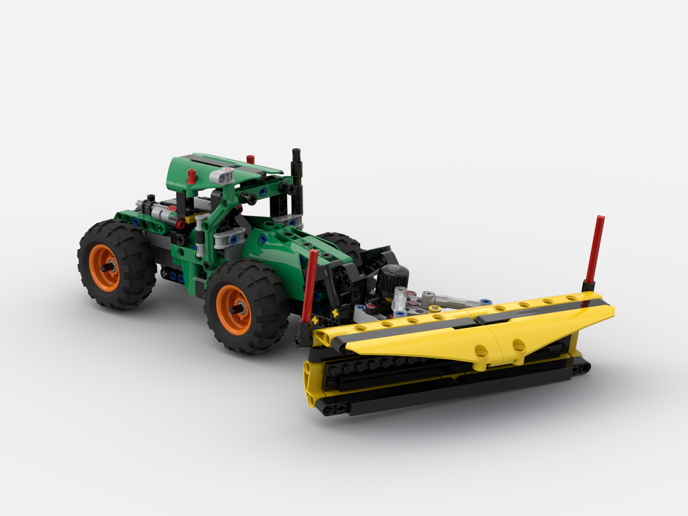 LEGO MOC 42108 Heavy Snowplow by BrickBash | Rebrickable - Build with LEGO