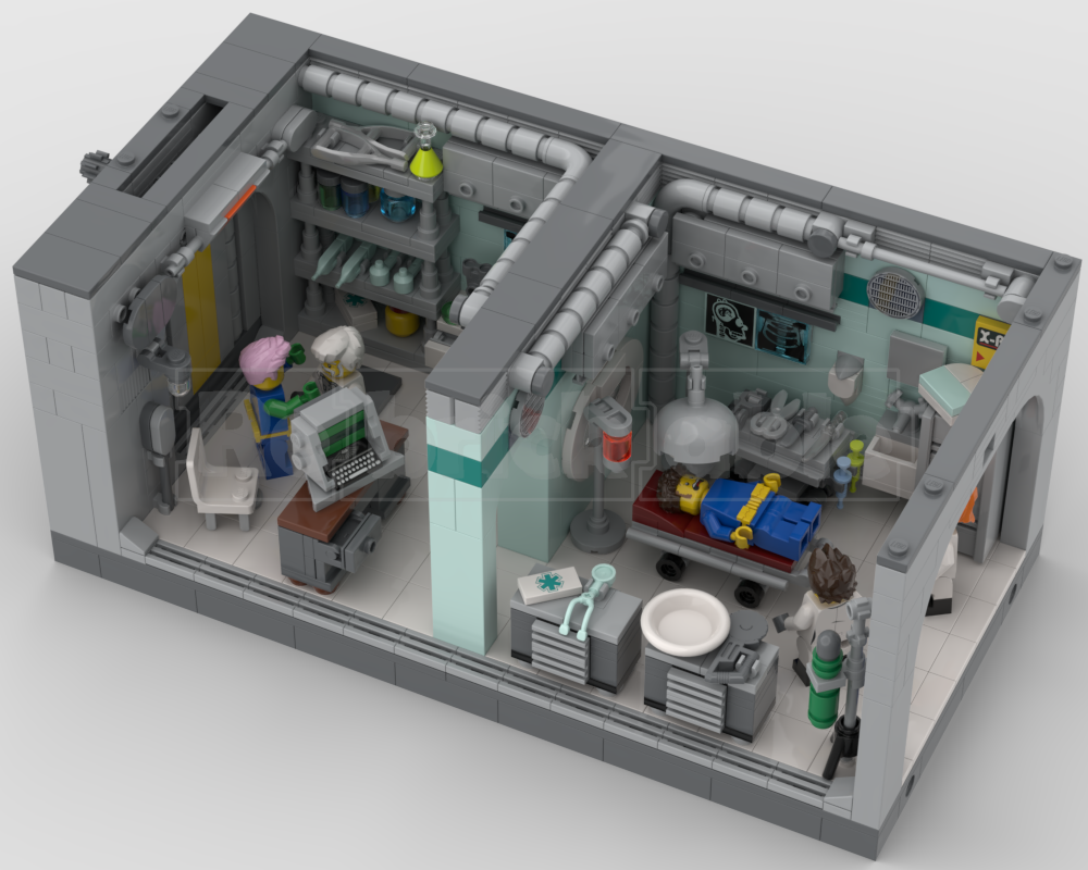 LEGO MOC Fallout 4 - Vault 81 Medical Bay by AKIRA5000gold ...