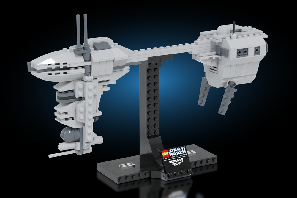 LEGO MOC Nebulon-B Frigate (Classic) by Lilium Brick Yards | Rebrickable - Build with LEGO