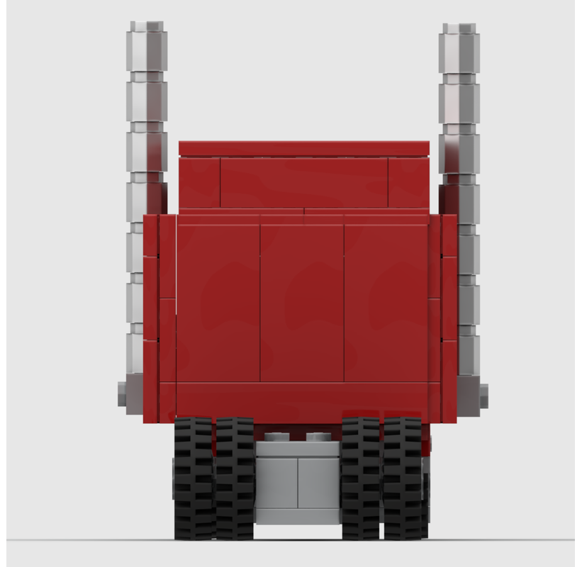 LEGO MOC PETERBILT 389 Big Rig by The Brickerman | Rebrickable - Build ...