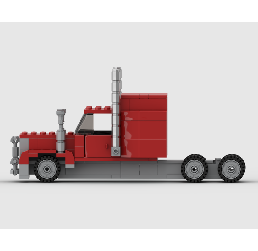 LEGO MOC-220378 Peterbilt 389 Big Rig by The Brickerman | Rebrickable ...