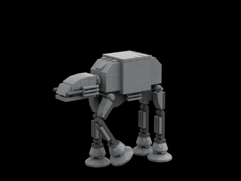 LEGO MOC Mini Hoth At-At by TheTriangle24 | Rebrickable - Build with LEGO