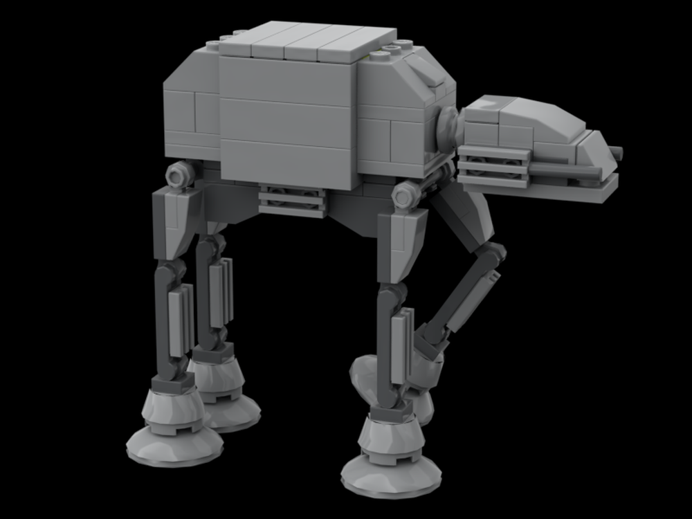 LEGO MOC-220379 Mini Hoth At-At by TheTriangle24 | Rebrickable - Build ...