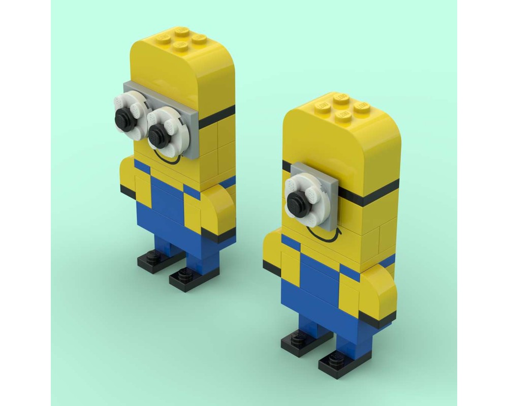 LEGO MOC Mini Minions by otterbournelego | Rebrickable - Build with LEGO