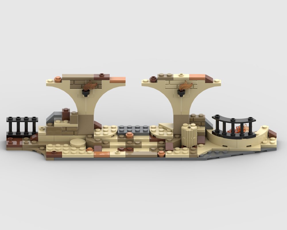 LEGO MOC-220385 Desert Ruins Minifig Display Stand by darthnorman ...