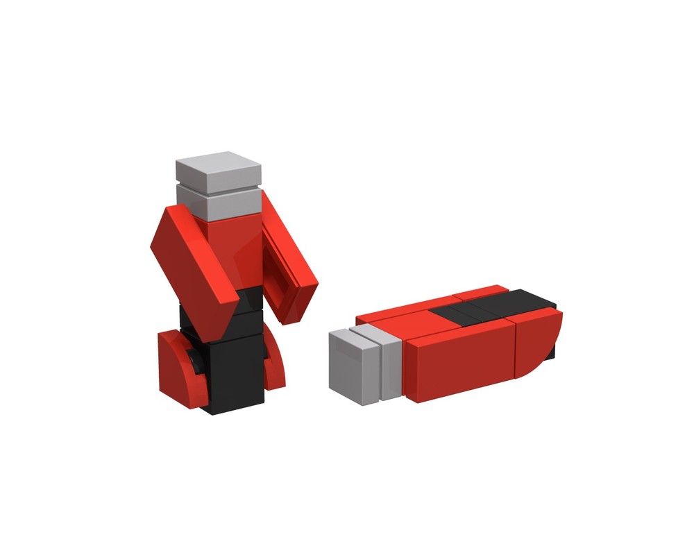 LEGO MOC Ladybot USB (Transformable: MANY-IN-ONE) by mox.mocs ...