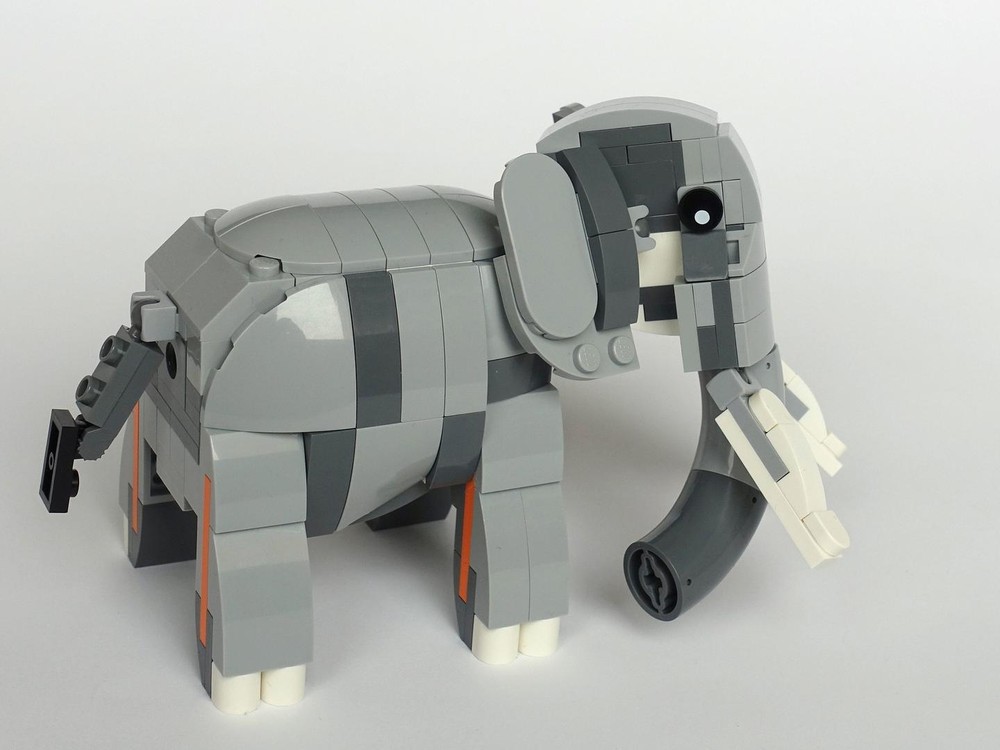LEGO MOC 31163: Elephant by Tomik | Rebrickable - Build with LEGO