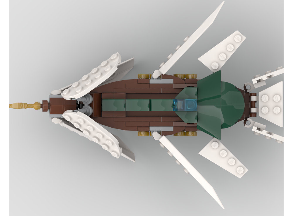 LEGO MOC-220392 Courier Class Airship by Qube_Prime | Rebrickable ...