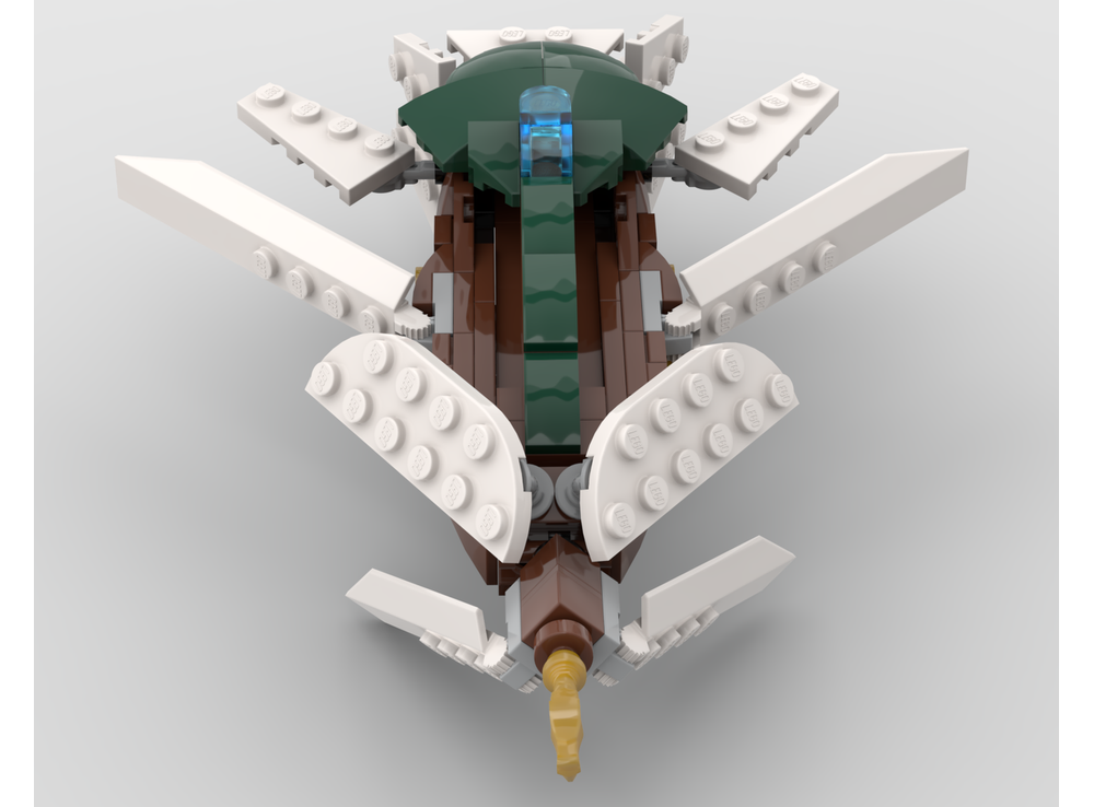 LEGO MOC-220392 Courier Class Airship by Qube_Prime | Rebrickable ...