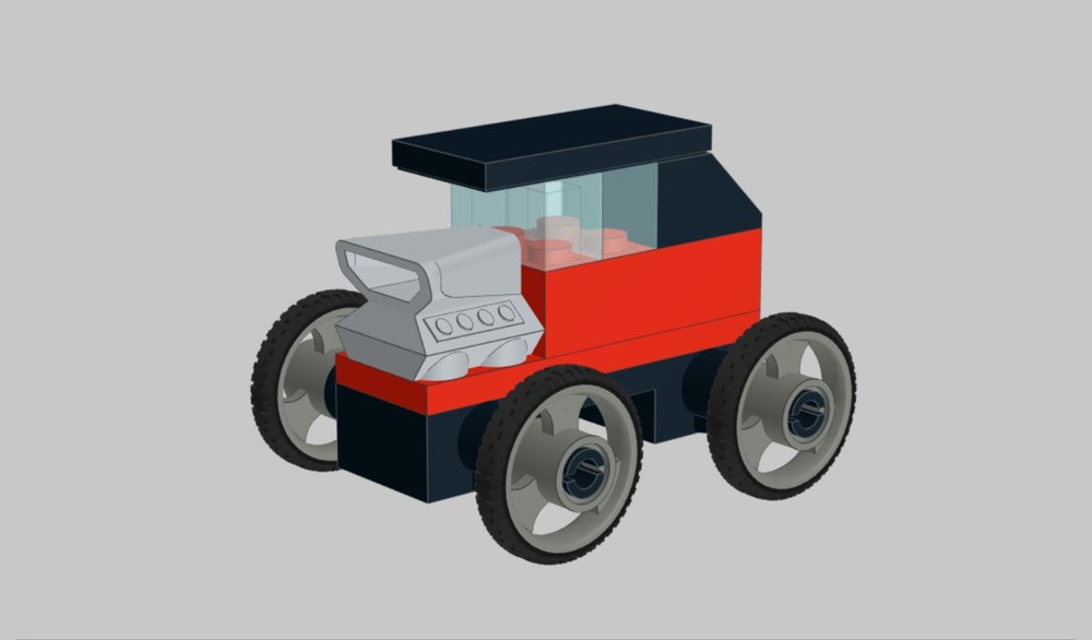 LEGO MOC Hot Rod Soap Box by TurboRatRods | Rebrickable - Build with LEGO