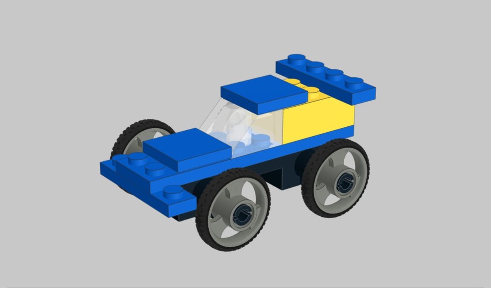LEGO MOC Race Car Soap Box by TurboRatRods | Rebrickable - Build with LEGO
