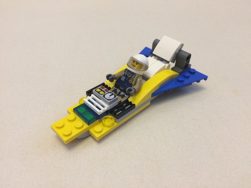 LEGO MOC 30359 Police Speedboat by plastic.ati | Rebrickable - Build ...