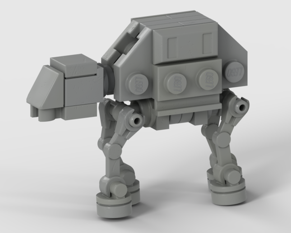 LEGO MOC Mini AT-AT by BearToTheThrone | Rebrickable - Build with LEGO