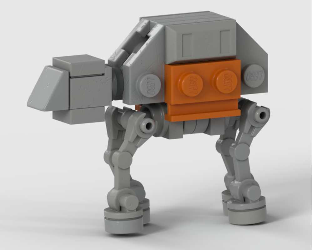 LEGO MOC Mini AT-AT by BearToTheThrone | Rebrickable - Build with LEGO