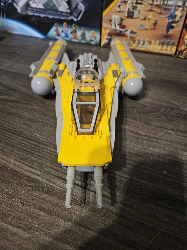 LEGO MOC Clone Wars Starfighter in Yellow by rvn0516 | Rebrickable ...