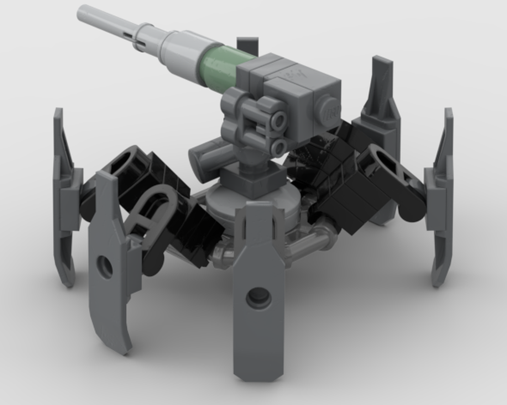 LEGO MOC spider turret by ducky_studios | Rebrickable - Build with LEGO