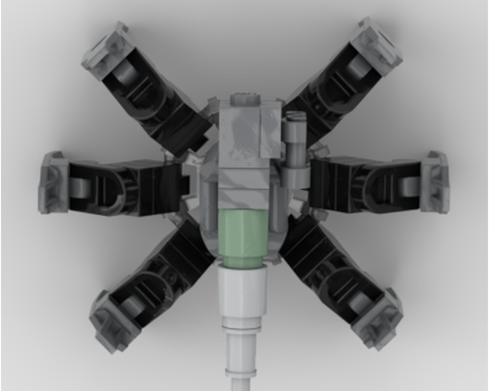 LEGO MOC spider turret by ducky_studios | Rebrickable - Build with LEGO