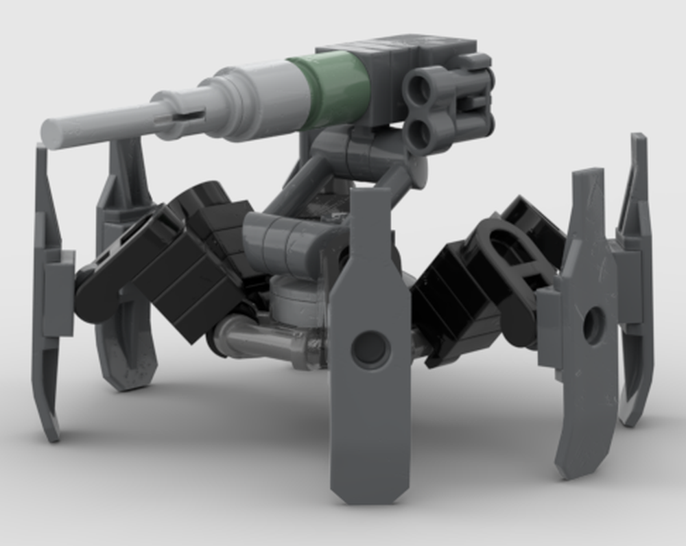 LEGO MOC spider turret by ducky_studios | Rebrickable - Build with LEGO