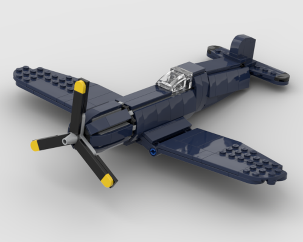 LEGO MOC F4U Corsair by The__MOC__dude | Rebrickable - Build with LEGO