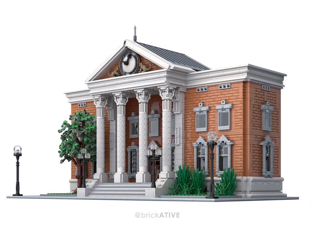 Lego Moc Back To The Future Clock Tower By Brickative Rebrickable