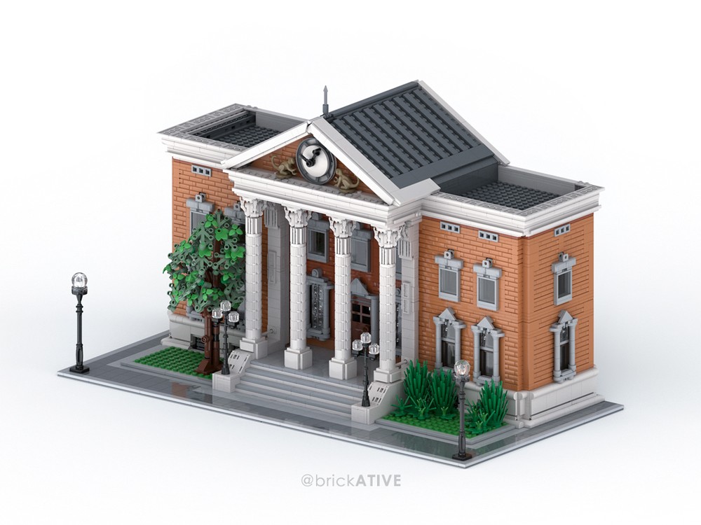 LEGO MOC Back to the Future Clock Tower by BrickAtive | Rebrickable ...